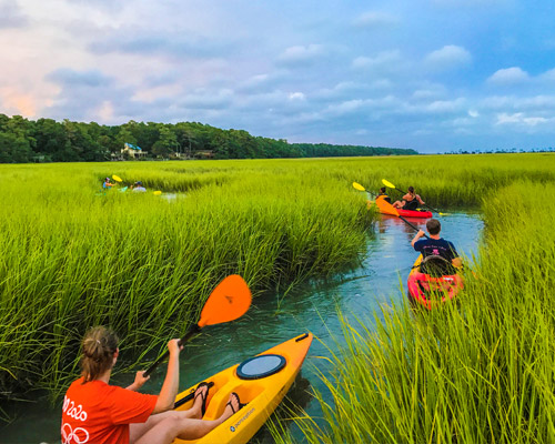 North Myrtle Beach Kayaking | J and L Kayaks | Tours | Rentals
